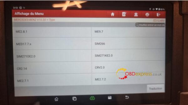 LAUNCH X431 X-PROG 3 ECU Clone Supported List